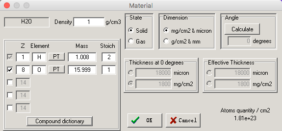 LISE_eloss_calculation
